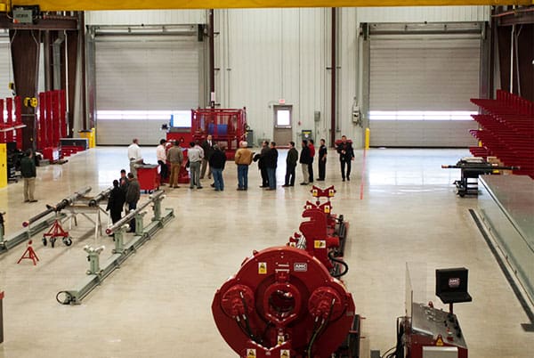 Halliburton Integrated Completion Center | Louisiana Concrete Pumpers